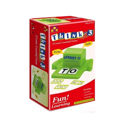 Think 3 Educational 3 Letter Word Building Game For Kids Buy Online